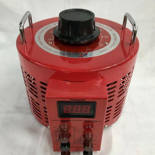 Jual slide Regulator Takayoshi 3000watt TDGC2 3KVA-1phase - Jakarta ...