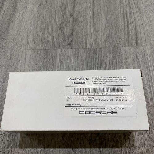 Jual Porsche Panamera Cayenne 3.0 Oil Oli Filter Part Number ...