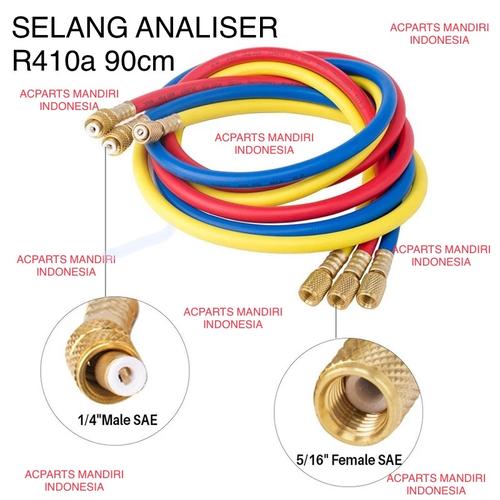 Jual SELANG MANIFOLD UNTUK R410 SEAL TEFLON PENGISIAN FREON R410 - Kota ...