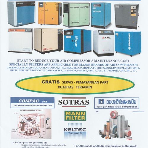 Jual Servis Kompresor / Service Compressor / Perbaikan Kompresor - Kota Surabaya - Mitra M ...
