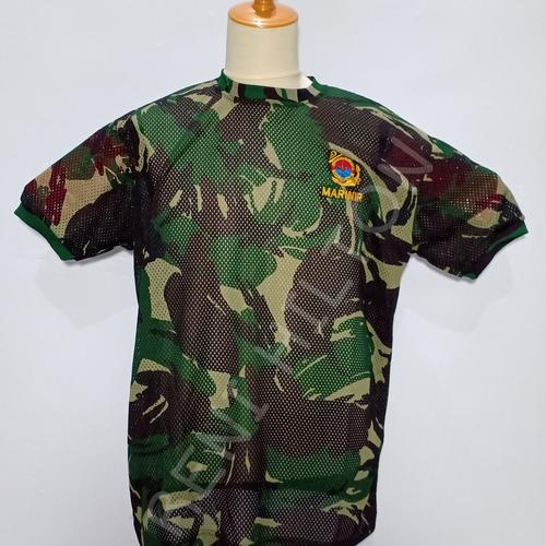 Jual Kaos Oblong Loreng Jaring, logo bordir - Jakarta Pusat - Reni ...