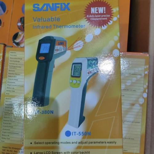 Jual Sanfix IT-550N Infrared Thermometer Gun/ Alat Ukur Suhu Badan ...