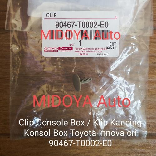 Jual Clip Console Box / Klip Kancing Konsol Box Innova ori 1pc ...