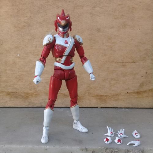 Jual action figure custom shf power rangers super sentai nusantarangers ...