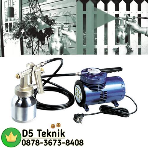 Jual Portable Mini Air Compressor Spray Gun Kit Kompresor Mini Listrik ...