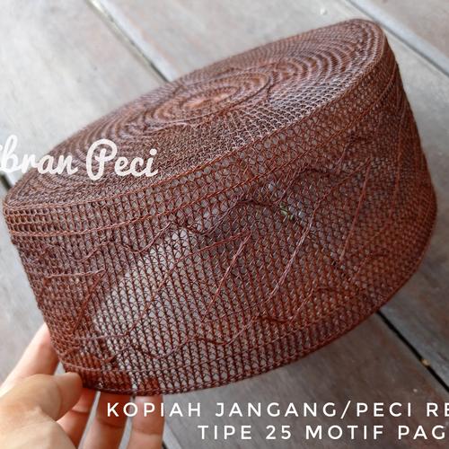 Jual Peci Resam kopiah jangang tipe 25 motif pagar khas kalimantan ...
