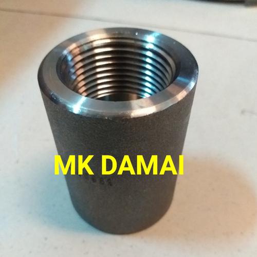 Jual Socket besi class 3000 NPT 3/4" Sock drat dalam #3000 carbon steel ...