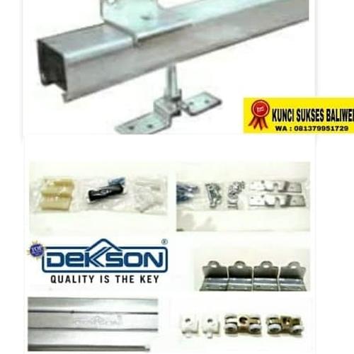 Jual PROMO Rel sleding ORIGINAL DEKSON G4 (200cm)2.0m /REL pintu geser ...