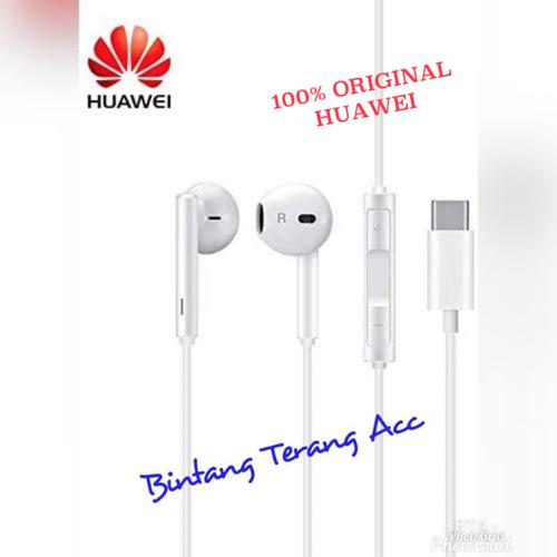 Jual Handsfree Earphone Headset Huawei P20 P30 pro Type-c Original ...