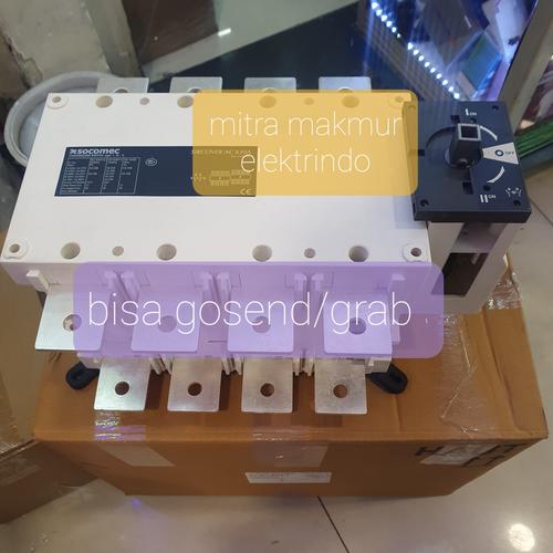 Jual Cos Socomec Sircover 630 A 4P Change Over Switch Socomec 630A ...