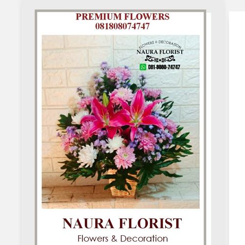 Jual rangkaian bunga lili /bunga ultah/bunga anniversary/bunga krisan ...