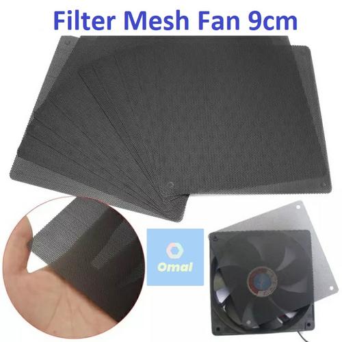 Jual PC Fan Filter Mesh Kipas Komputer Filter Debu 9cm 90mm - Hitam ...