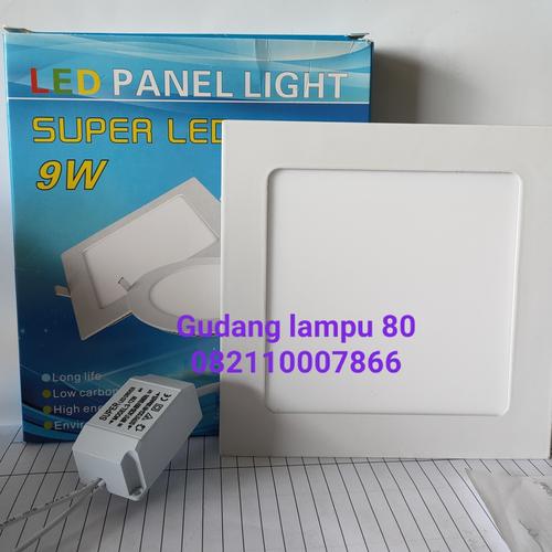 Jual lampu LED panel 9 Watt kotak 3000k/6000k - Jakarta Barat - Gudang ...