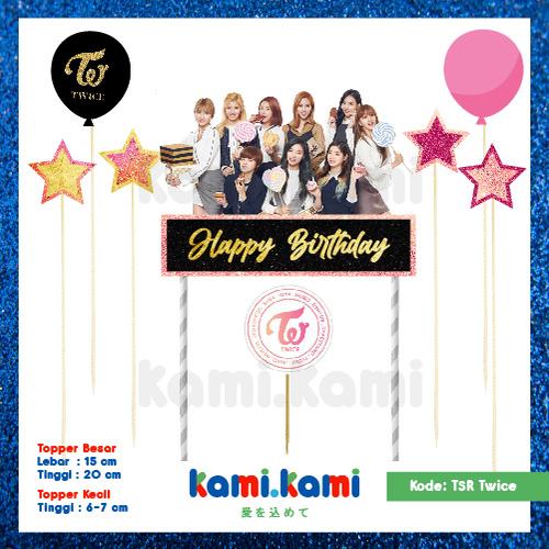 Jual Cake Topper Twice (K-POP) - Kab. Tangerang - Kami.kami Art | Tokopedia