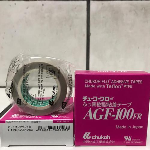 Jual Isolasi Tahan Panas Chukoh Flo Adhesive Tapes AGF-100FR 0.13 x 25 ...