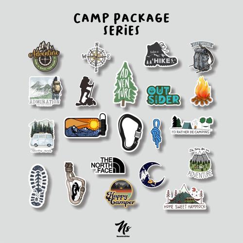 Jual STICKER AESTHETIC CAMP SERIES STIKER CASE HANDPHONE LAPTOP BUJO ...