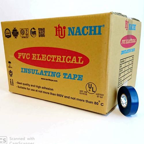 Promo (Dus) Nachi PVC Electrical Tape Isolasi Listrik 19 mm x 20 meter ...