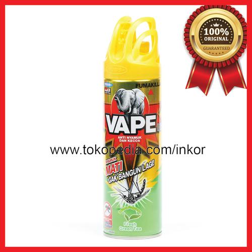 Jual VAPE OBAT NYAMUK SEMPROT AEROSOL FRESH GREEN TEA 400ML - Kab ...