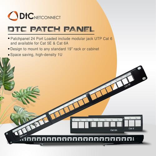 Jual DTC PATCH PANEL 24 PORT CAT.6 LOADED - Jakarta Barat - D ...