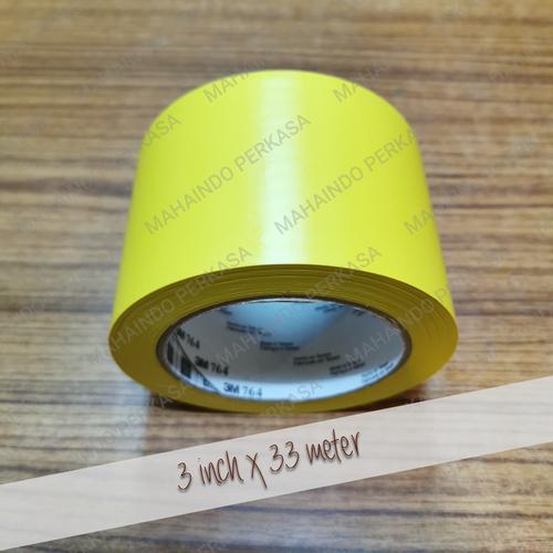 Jual 3M 764 Floor Marking Tape Lakban Lantai Yellow 3inch x 33meter - Jakarta Barat - Mahaindo ...