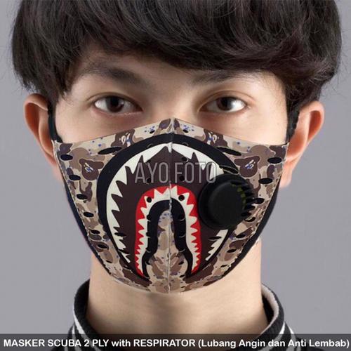 Jual Masker Respirator Scuba 2ply Filter Lubang - Jakarta Utara - Ayo ...