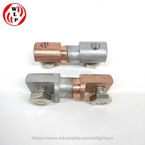 Jual Klem B Metal 50mm sampai 70mm Clamp Kabel Aluminium Ke Cable ...