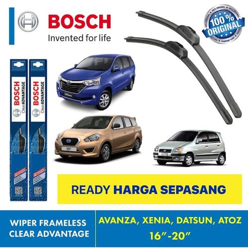 Jual Wiper Blade Avanza Xenia Atoz BOSCH frameless ADVANTAGE 16-20" ASLI - Jakarta Utara - Indo ...