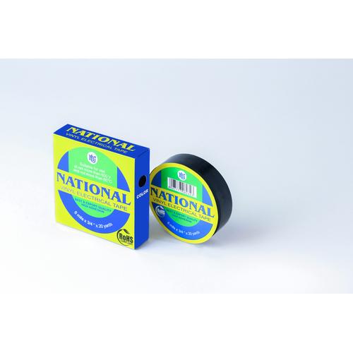 Jual Isolasi Listrik National PVC Vinyl Electrical Tape Hitam - Kota ...