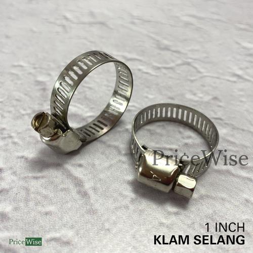 Jual Klam Selang 1" / Klem Clam Selang / Hose Pipe Clamp - Kota ...