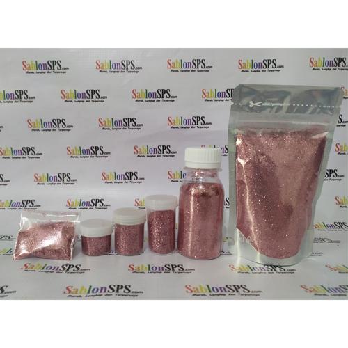Jual BUBUK GLITER BABY PINK GLITTER POWDER 50gr BOTOL - Jakarta Utara ...