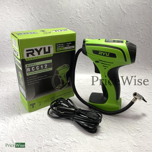 Jual Pompa Angin Ban DC Mobil 12V RYU / Mini Air Compressor - Bubble ...