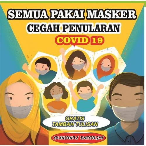 Jual BANNER / SPANDUK SEMUA PAKAI MASKER - Jakarta Selatan - Sukaku ...
