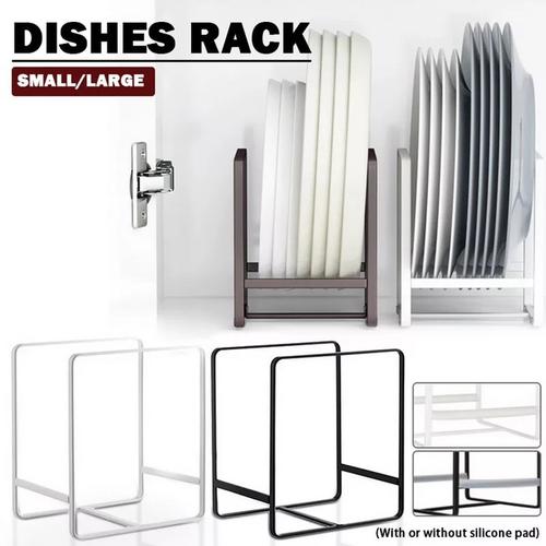 Jual Plate Rack Rak Holder Simpan Penyimpanan Piring Mangkok Dalam ...