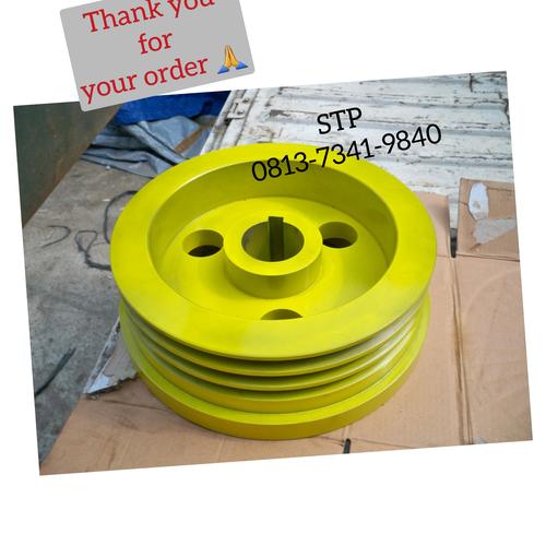Jual Puli Besi + Finishing. Pulley Custom. Sparepart, alat berat ...