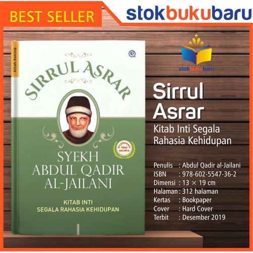 Jual Buku Sirrul Asrar Syekh Abdul Qadir al-Jailani - Kab. Bantul - Stokbukubaru | Tokopedia