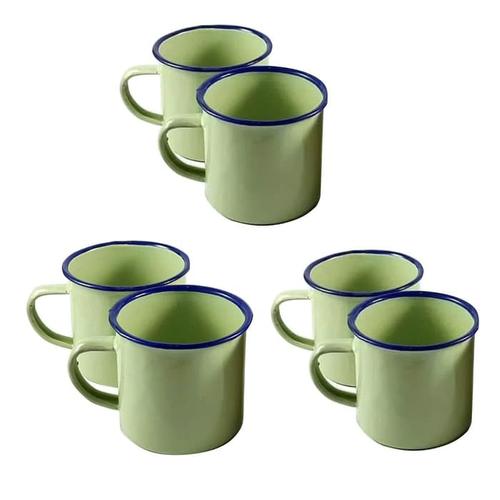 Jual Gelas Enamel Tempat Minum Kopi Teh Jadul Tradisional Mug Vintage ...