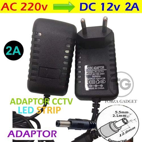 Jual ADAPTOR CHARGER KAMERA CCTV 12V 1A 12V 2A 5V 2A - 5V 2A (5.5mm ...