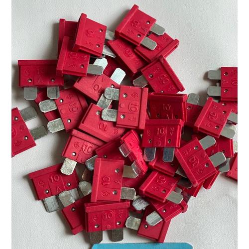 Jual FUSE DX BIG -SEKRING TANCAP 10A BESAR KERAMIK/FUSE BLADE KERAMIK ...