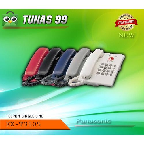 Jual Telepon Panasonic KX-TS505 cocok untuk rumah dan kantor - Jakarta ...