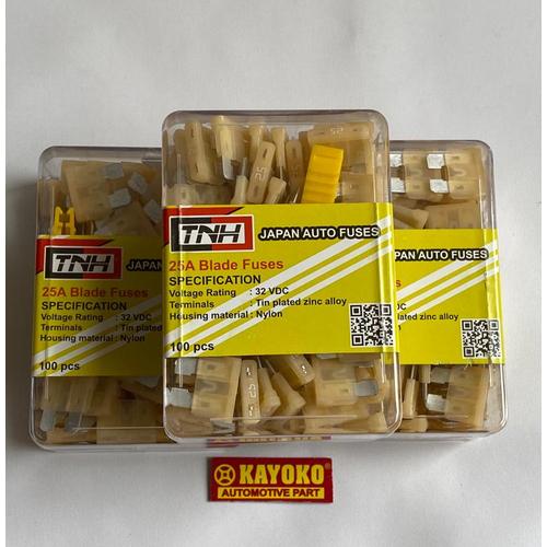 Jual FUSE DX BIG -SEKRING TUSUK 25A NYLON ANTI PANAS JEPANG/FUSE BLADE ...