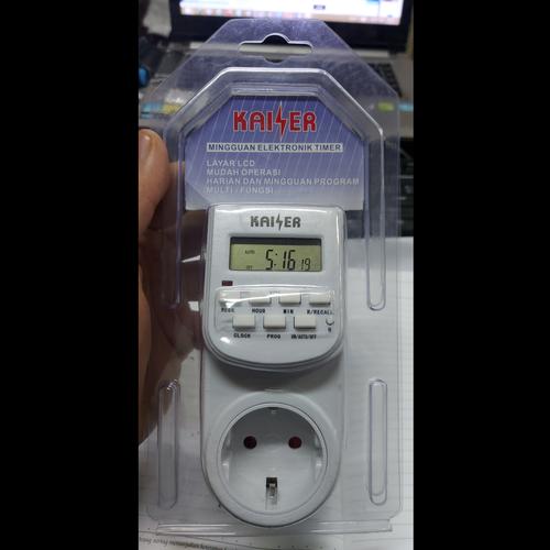 Jual Timer digital stop kontak listrik kaiser - Kota Pekanbaru ...