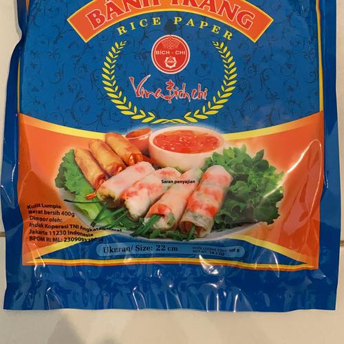 Jual Kulit lumpia ( rice paper ) size 22 cm 200 gram - Kota Depok ...