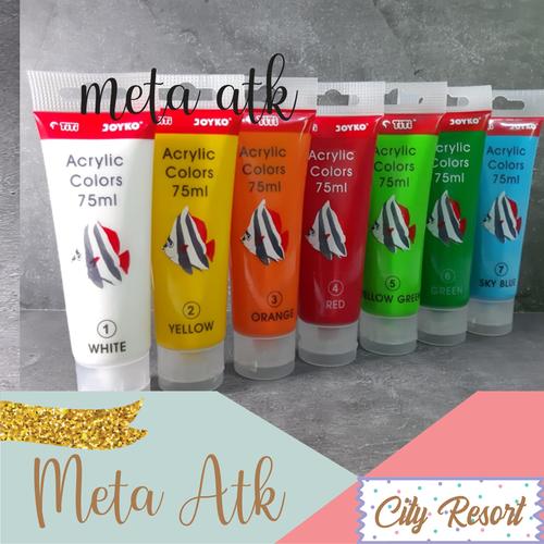 Jual Cat Acrylic / Akrilik Titi 75ml - Sky Blue - Jakarta Barat - META ...