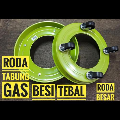 Jual Roda Tabung Gas Tatakan Besi Roda Gas Elpiji Air Galon Air Kaki ...