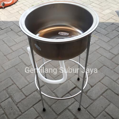 Jual Kichen Sink Portable Kaki Bulat / Sink Royal SB 11 PK Murah ...