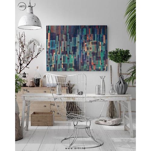 Jual Lukisan Dinding/Wall Art Night African - Canvas Print Spanram ...