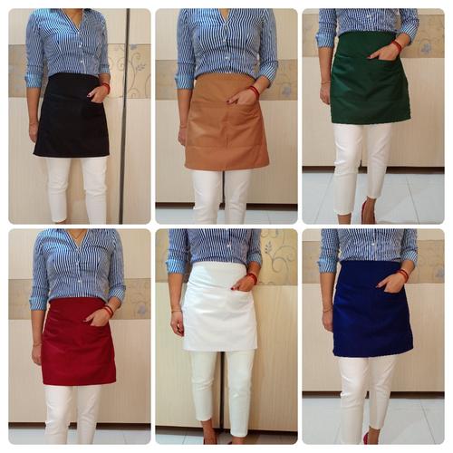 Jual Celemek Pelayan Resto / Apron Half Mini Putih Premium Quality ...
