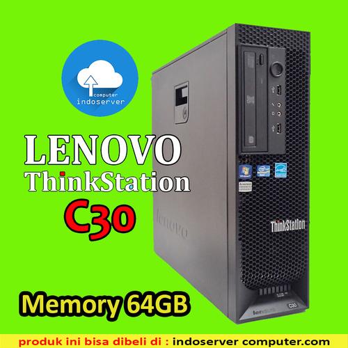 Jual Lenovo ThinkStation C30 Memory 64GB setara HP Z820 setara DELL T5600 - Jakarta Pusat ...