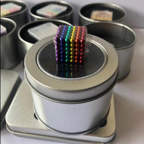 Jual 3 mm BOLA MAGNET 6 WARNA ISI 216 Pcs MAGNETIC BUCKY BALLS MULTI ...