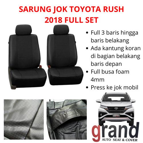 Jual Sarung Jok Cover Jok Mobil Toyota Rush 2018 Full Set Grand ...